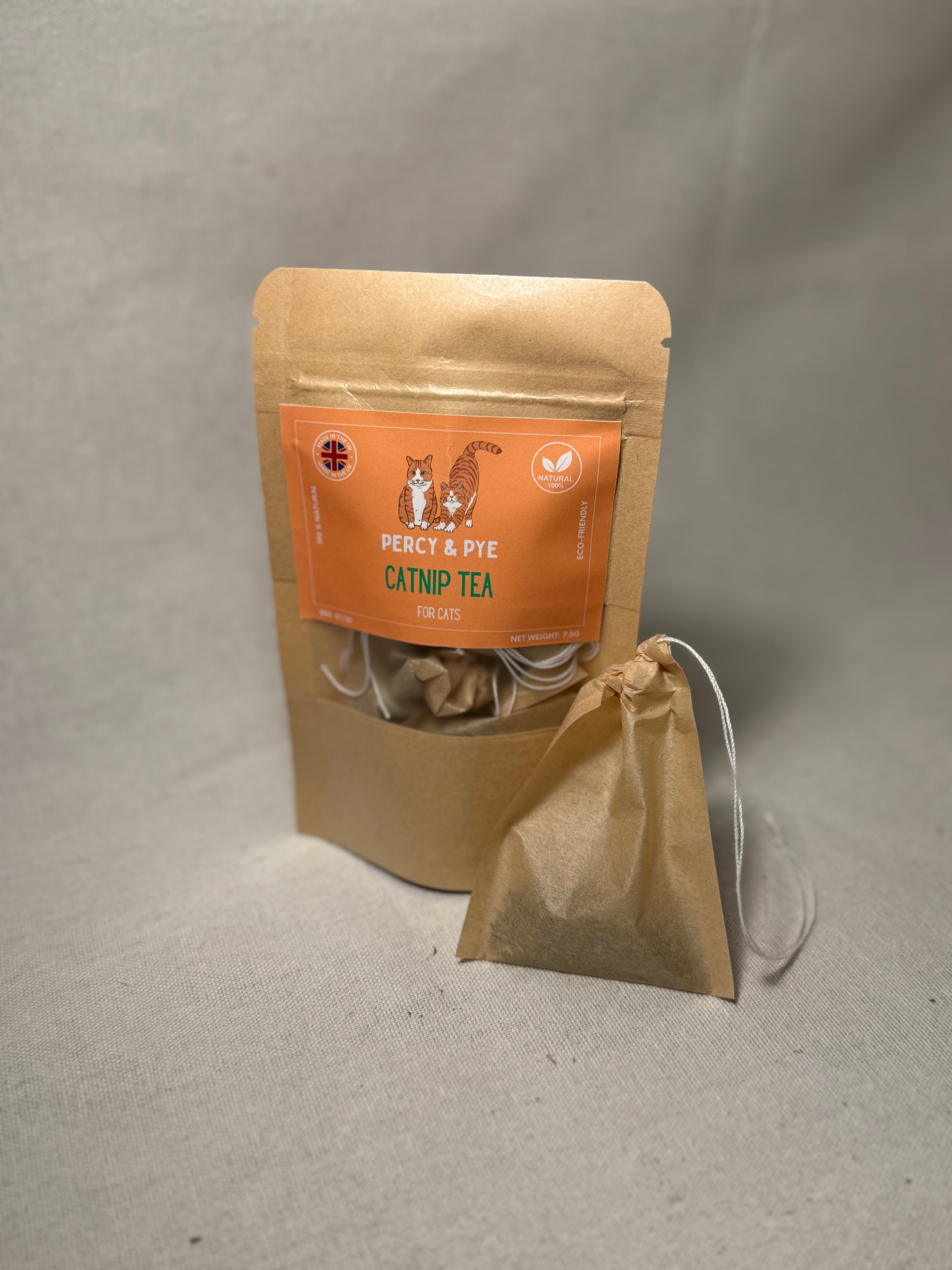 Purr-fect Catnip Tea for Two - You & Your Cat! – Percy and Pye
